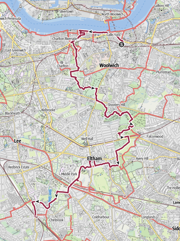 Capital Ring — sections 1, 2 – Inconsequential